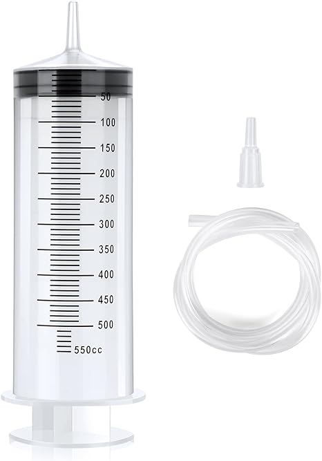 500ml Extra Large Syringe with Tubing | Fox and Superfine