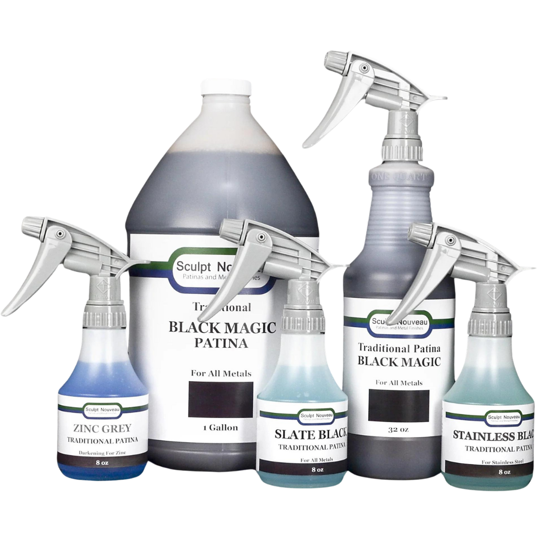 Traditional Black Patinas (Iron Bronze, Aluminum, Brass, Copper, and ...