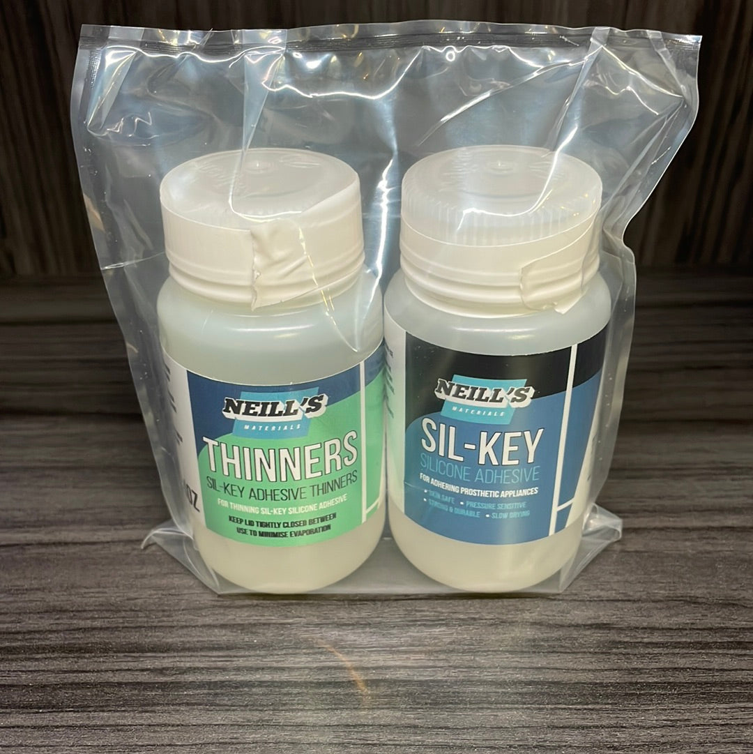 Sil-Key Adhesive and Thinner Bundle | Fox and Superfine